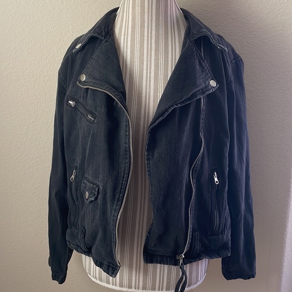 Forever 21 Black Denim Jacket